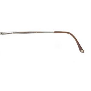 Versace | Accessories | Versace 188 1287 Brown Silver Metal Half Rim ...